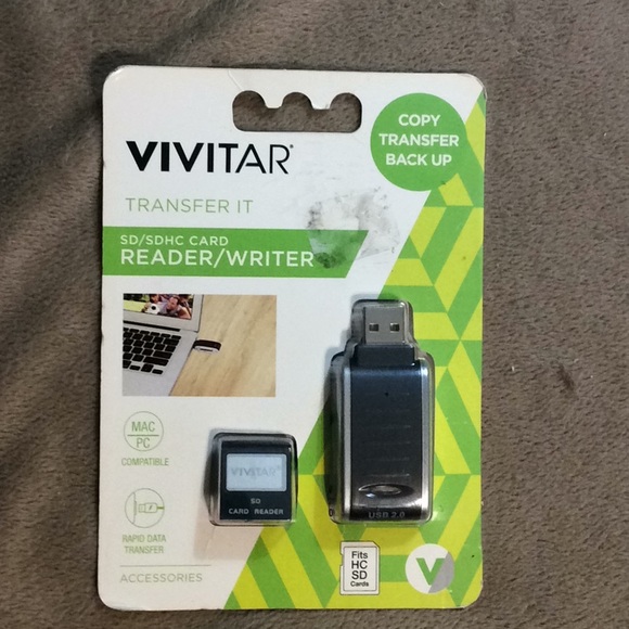 Vivitar | Other | Vivitar Sadsdhc Card Readerwriter | Poshmark